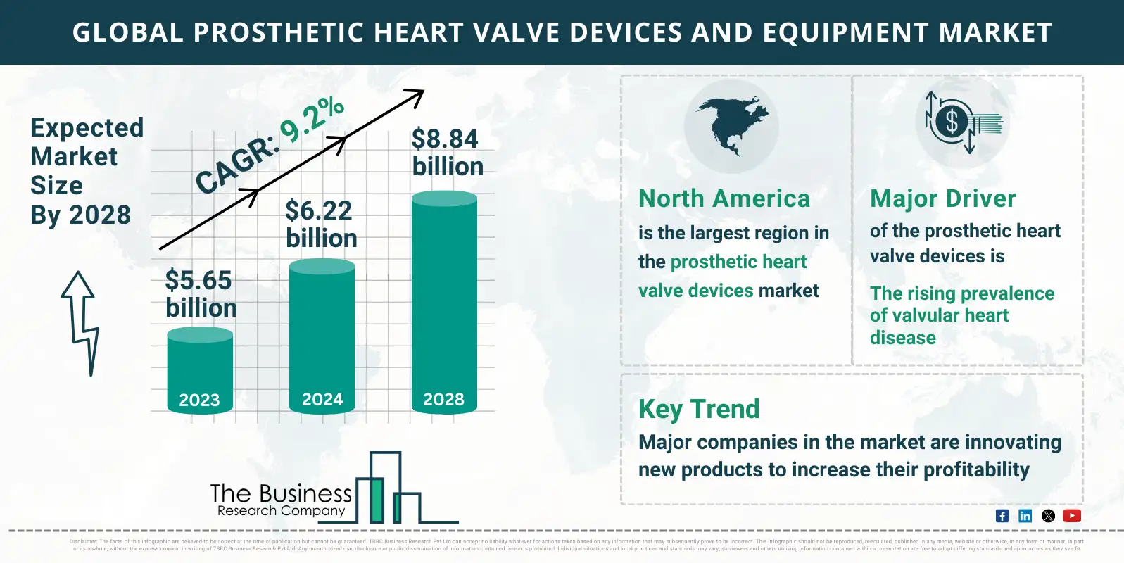 Market Research Infographics on Prosthetic Heart Valve Devices And ...