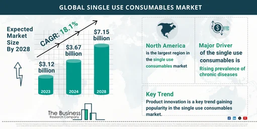 Single Use Consumables Market Overview, Trends And Outlook 2024-2033