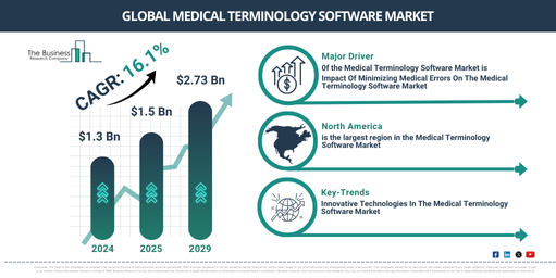 Global Medical Terminology Software Market Size and Growth: Infographic