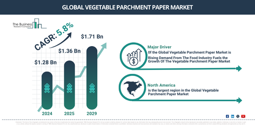 Global Vegetable Parchment Paper Market Size and Growth: Infographic