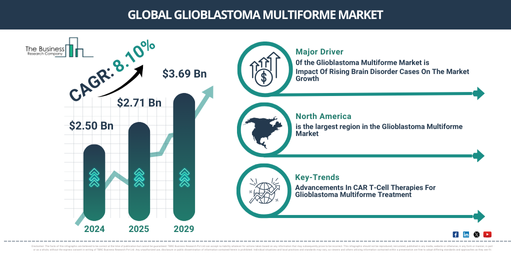 Global Glioblastoma Multiforme Market Size and Growth: Infographic